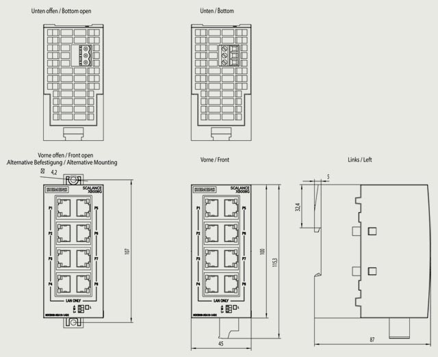 6GK5008-0GA10-1AB2 SIEMENS Казахстан